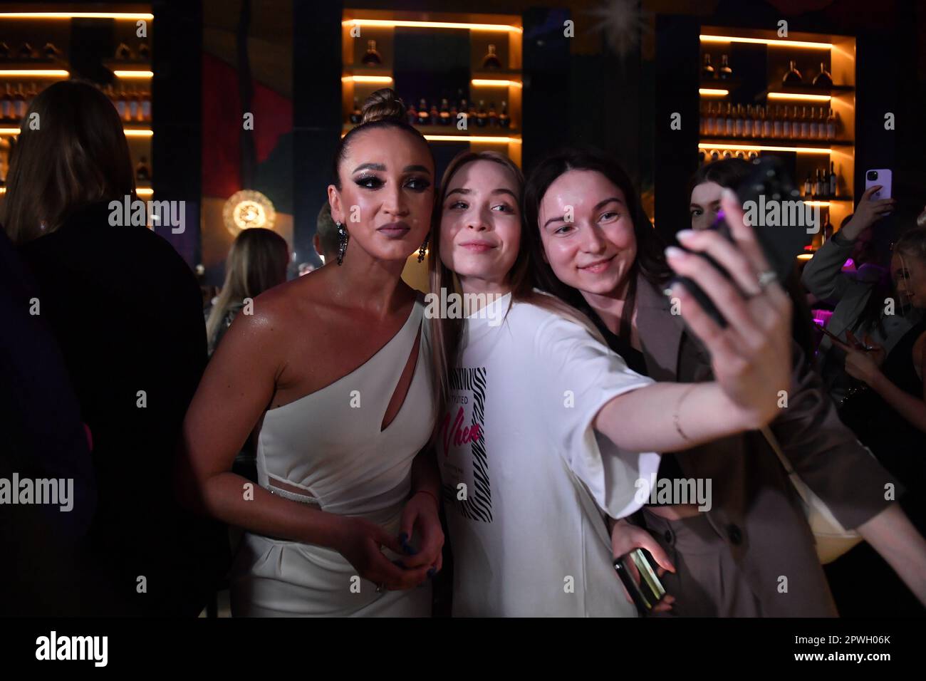 Moscow. Singer Olga Buzova Stock Photo - Alamy