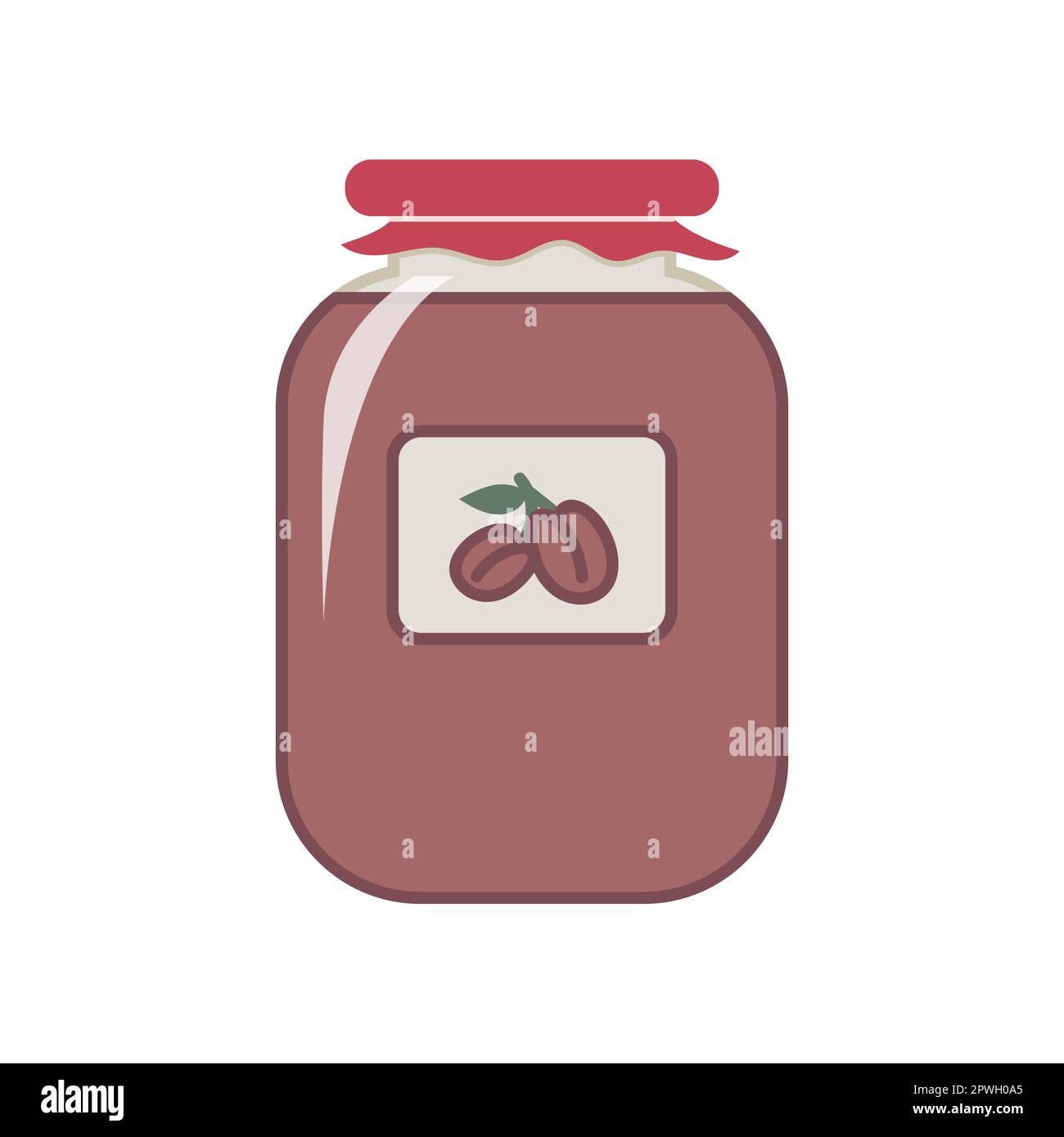 Cartoon jam jar hi-res stock photography and images - Alamy