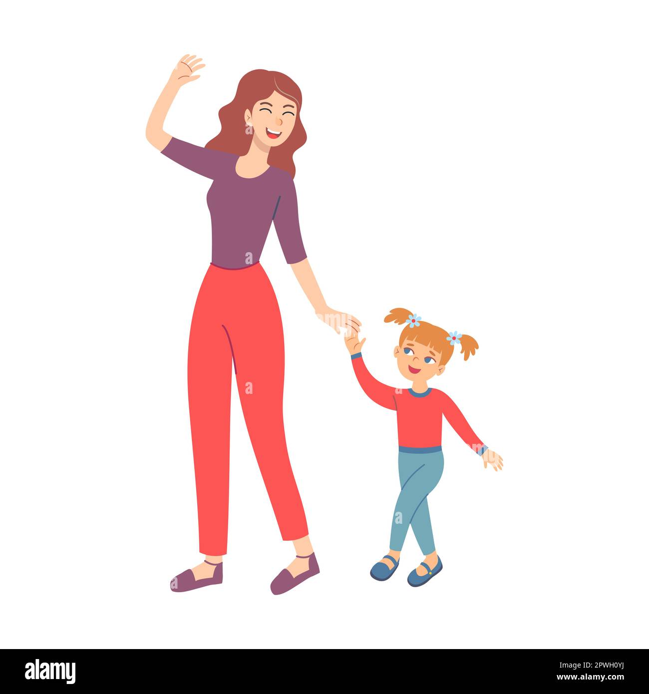 Step family sister brother Stock Vector Images - Alamy