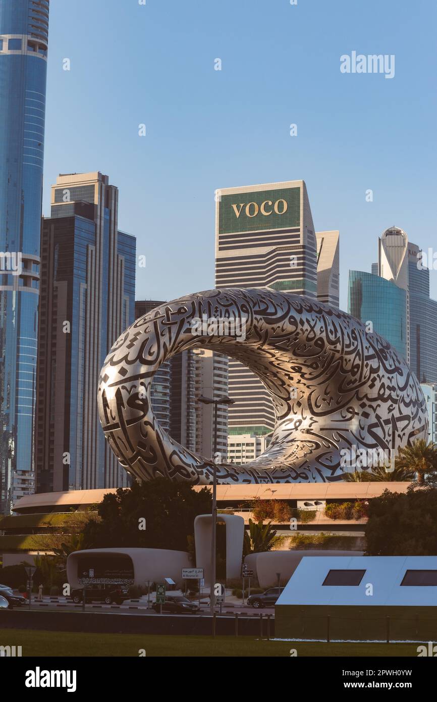 Modern design of the future structure and museum hi-res stock ...