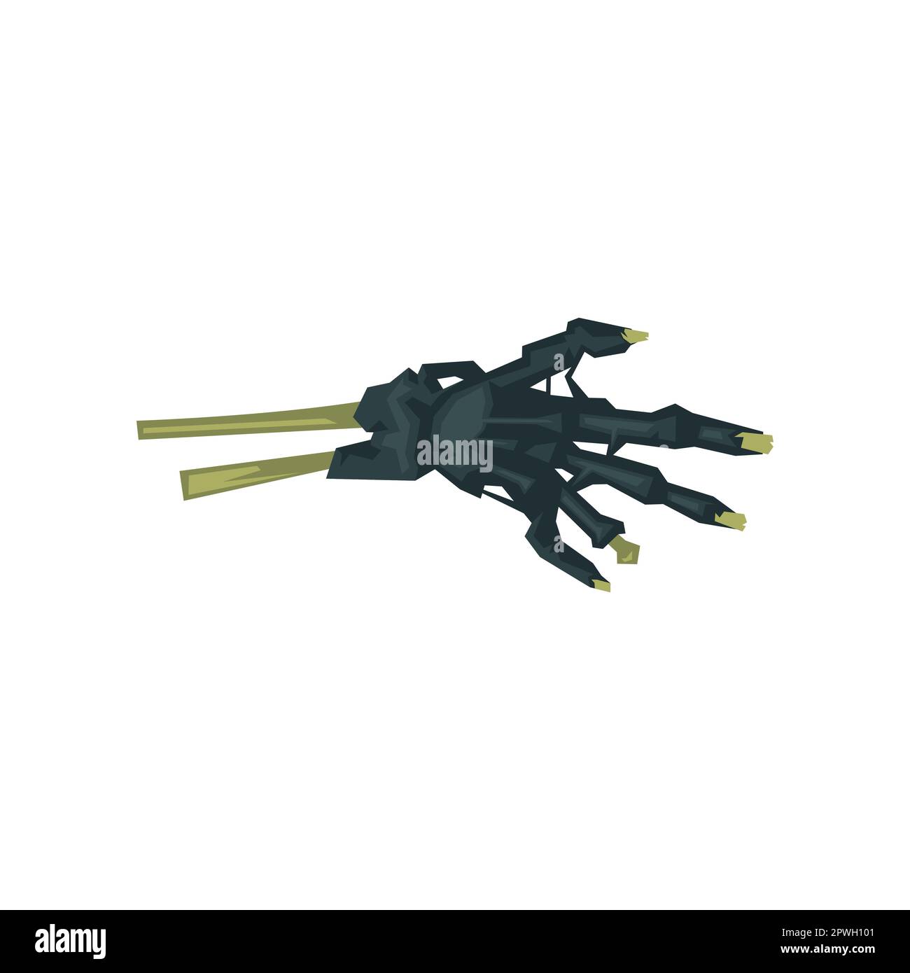 Rotten finger Stock Vector Images - Alamy