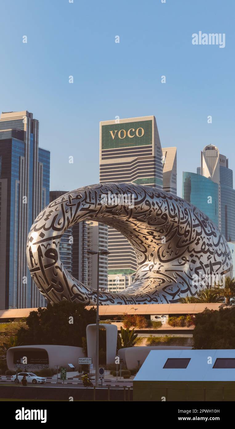 Modern design of the future structure and museum hi-res stock ...