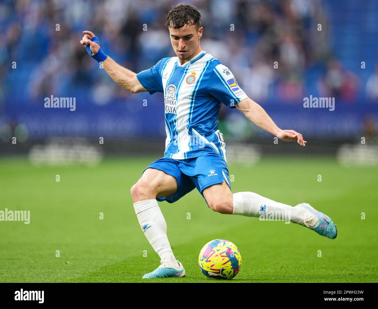 Adria Pedrosa of RCD Espanyol during the La Liga match between RCD ...