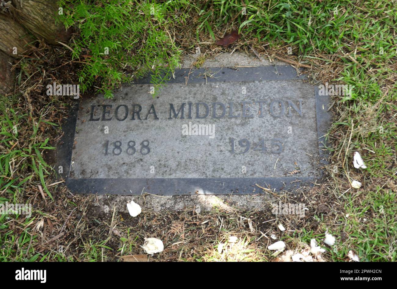 Los Angeles, California, USA 29th April 2023 Actress Leora Middleton Grave at Hollywood Forever ...