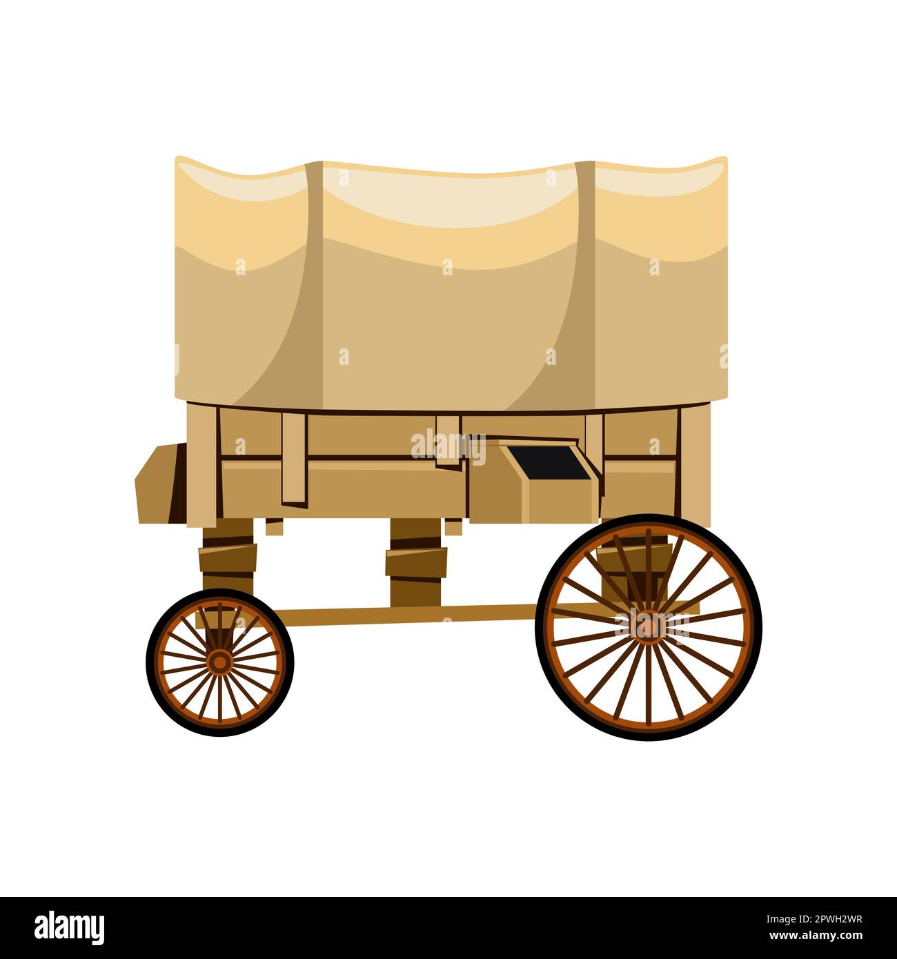 Medieval wooden horse Stock Vector Images - Alamy