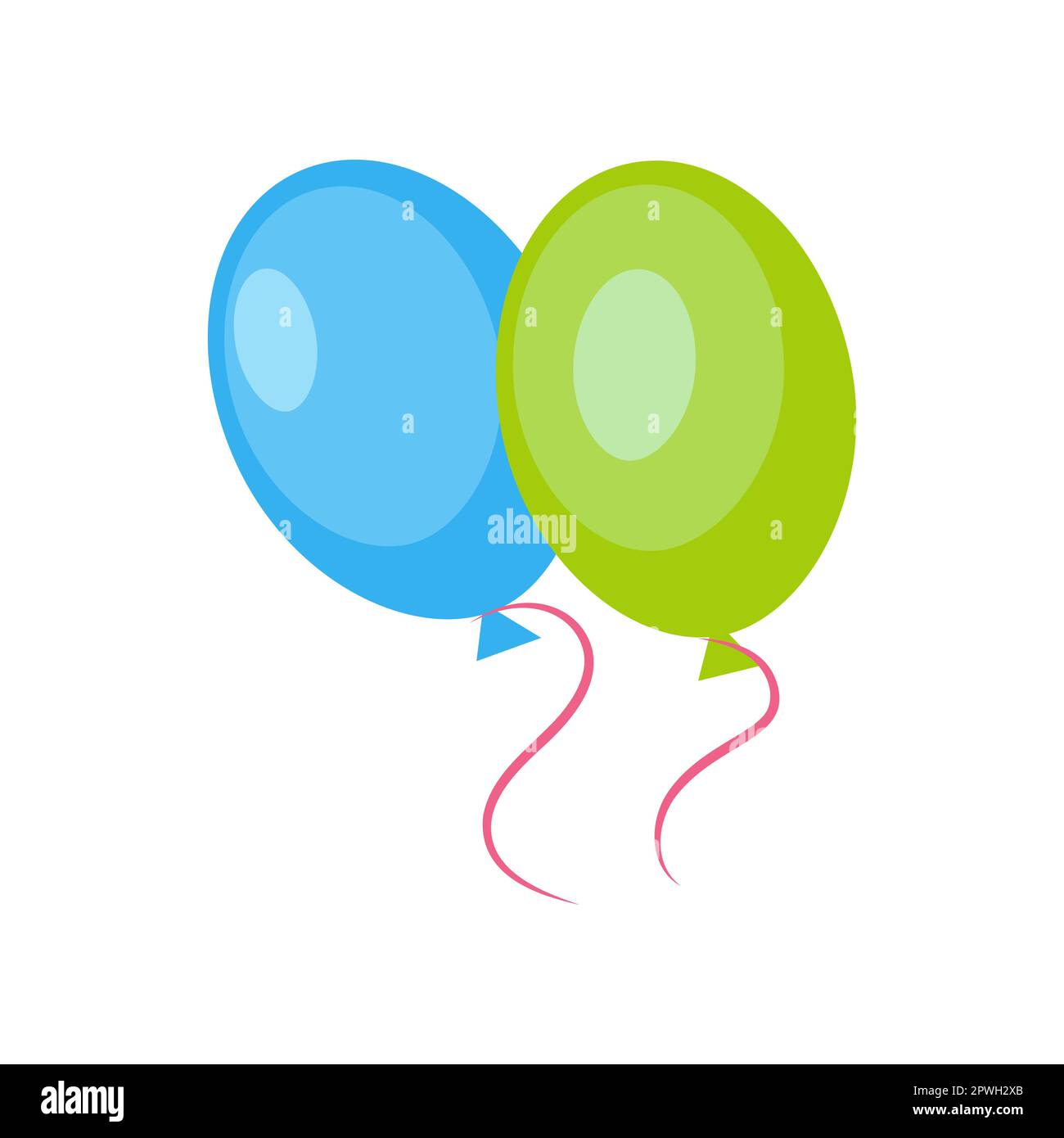 Celebration or party balloons vector illustration Stock Vector Image ...