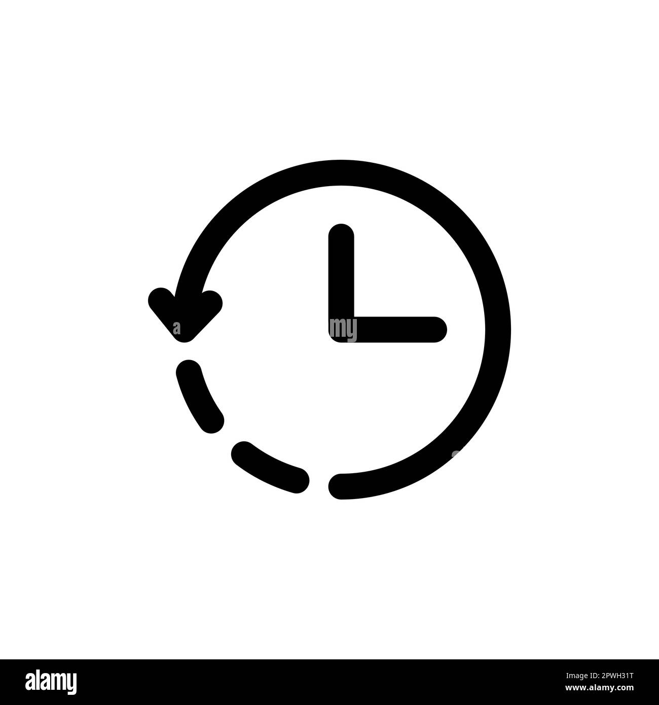 History icon vector. redo history icon Stock Vector Image & Art - Alamy