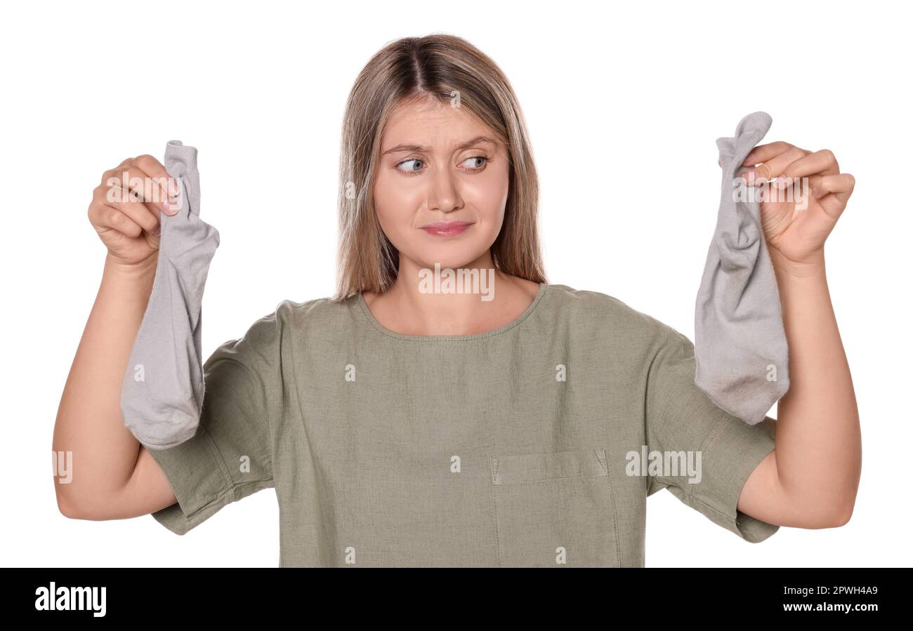 Female smelly socks hi-res stock photography and images - Alamy