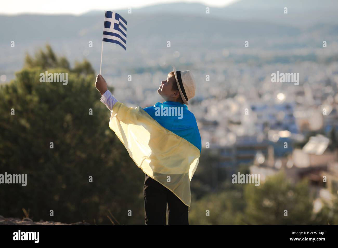 Greek boy smiling hi-res stock photography and images - Alamy