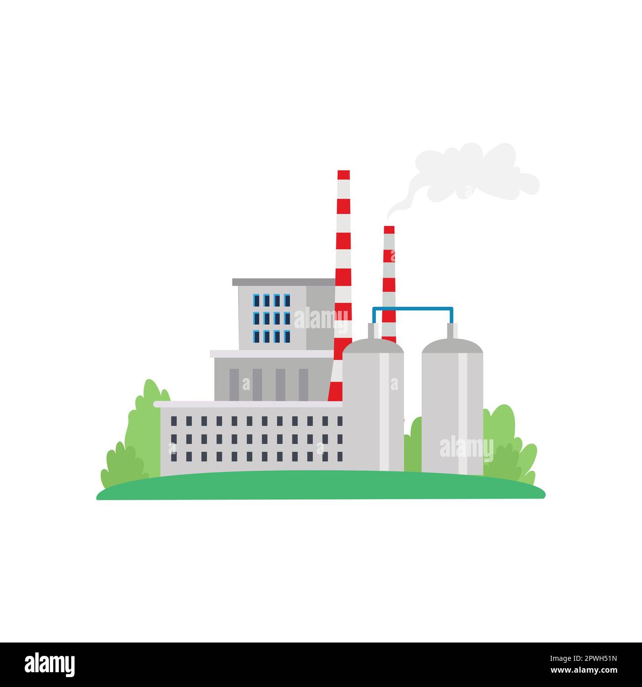 Oil factory vector illustration Stock Vector Image & Art - Alamy