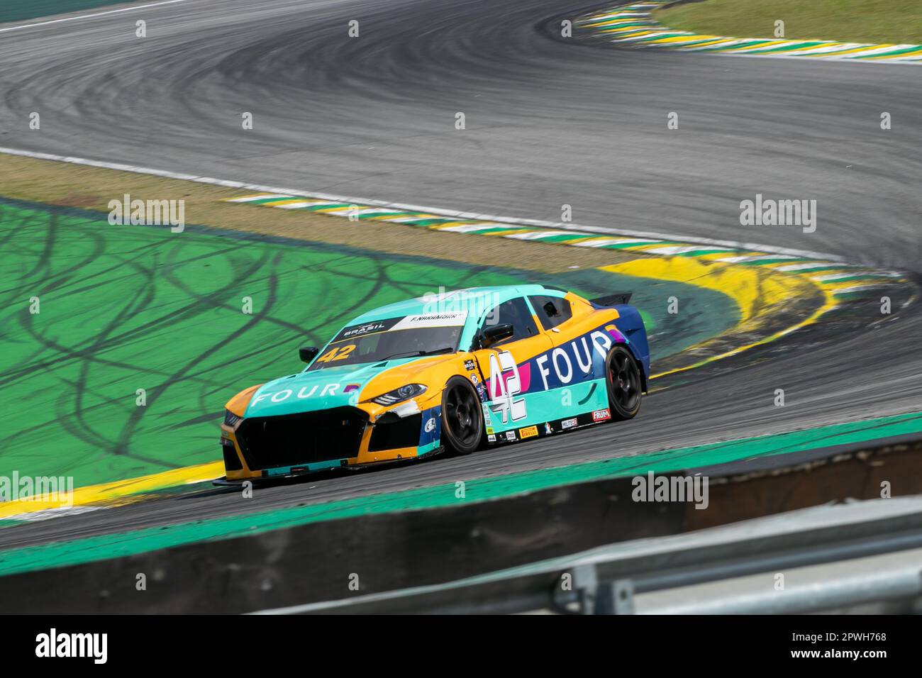 Sao Paulo, Sao Paulo, Brasil. 30th Apr, 2023. (SPO) Nascar GT Print ...