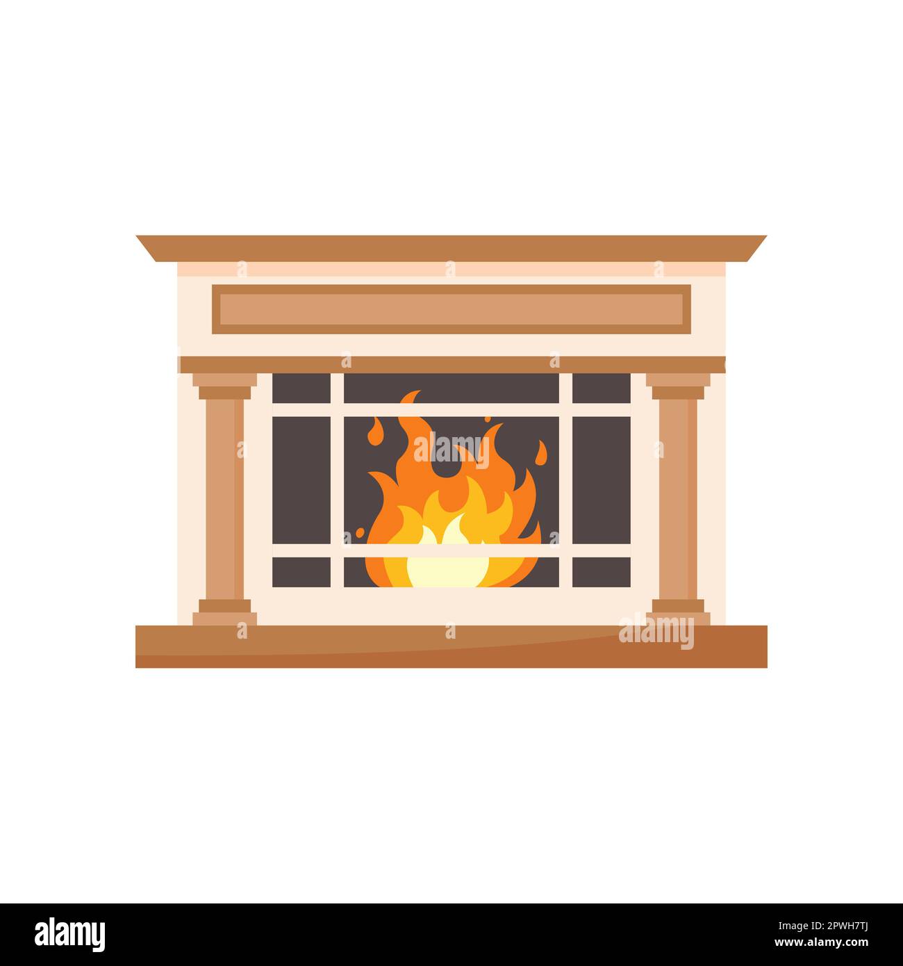 Glowing grate Stock Vector Images - Alamy
