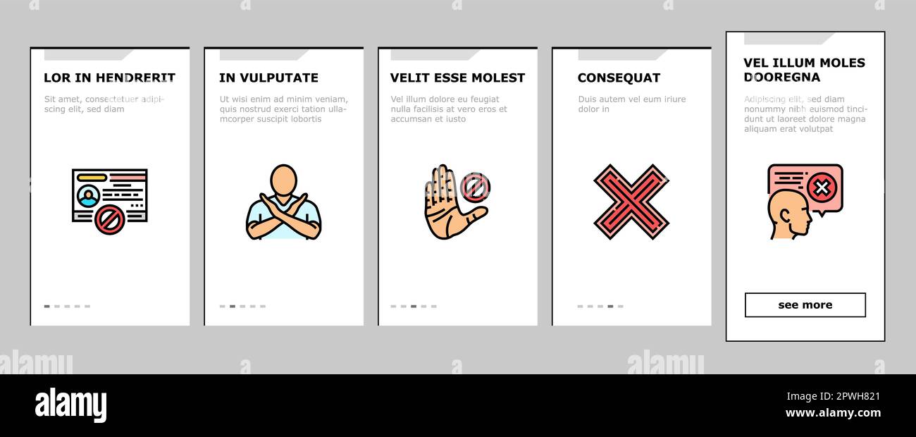 Body language stamp Stock Vector Images - Alamy