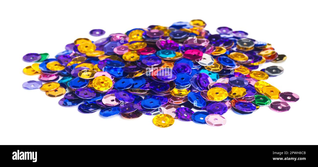 Colorful sequins hi-res stock photography and images - Alamy