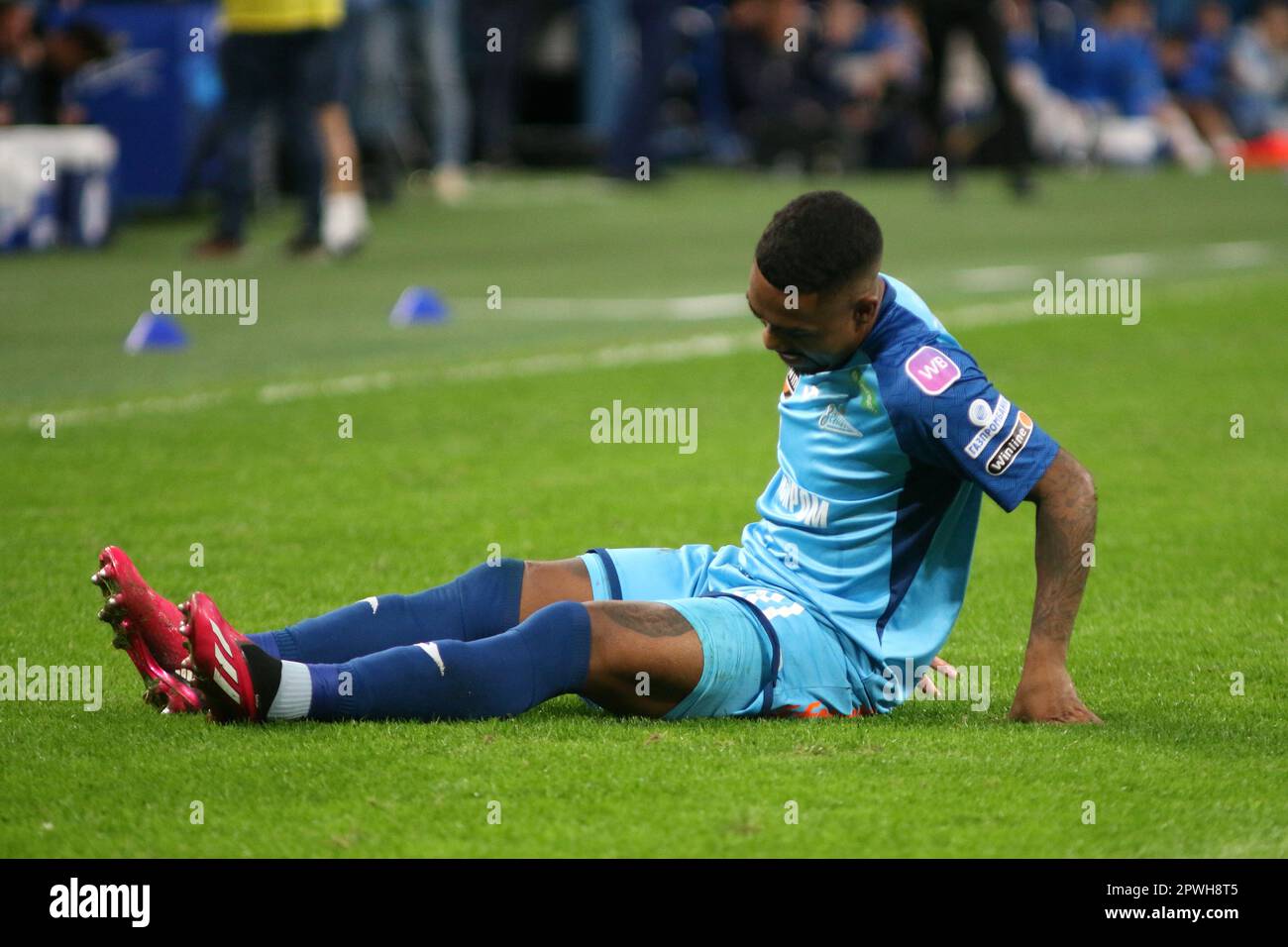 Saint Petersburg, Russia, 22 April 2023: Football. Russian Premier ...