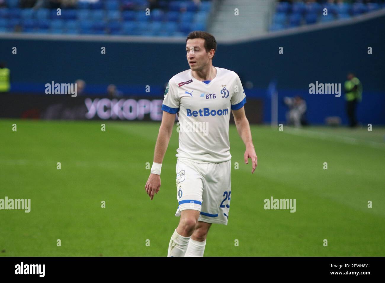 Saint Petersburg, Russia, 22 April 2023: Football. Russian Premier ...