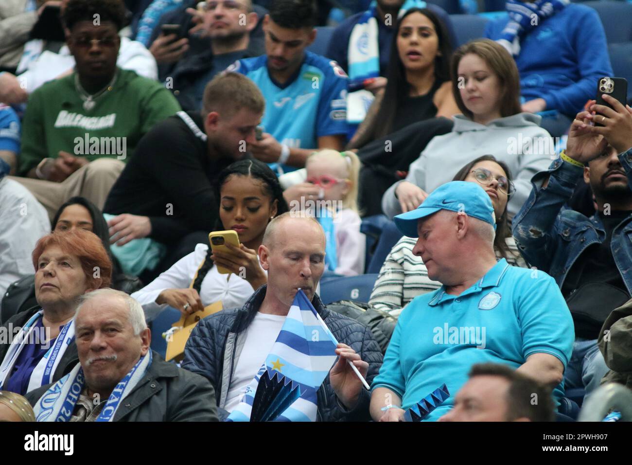 Saint Petersburg, Russia, 22 April 2023: Football. Russian Premier ...