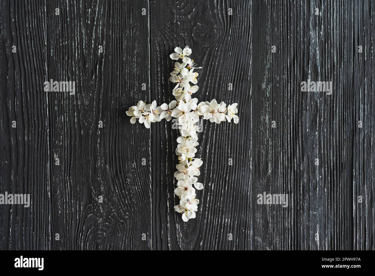 Cross symbolizing the death and resurrection of Jesus Christ Stock ...