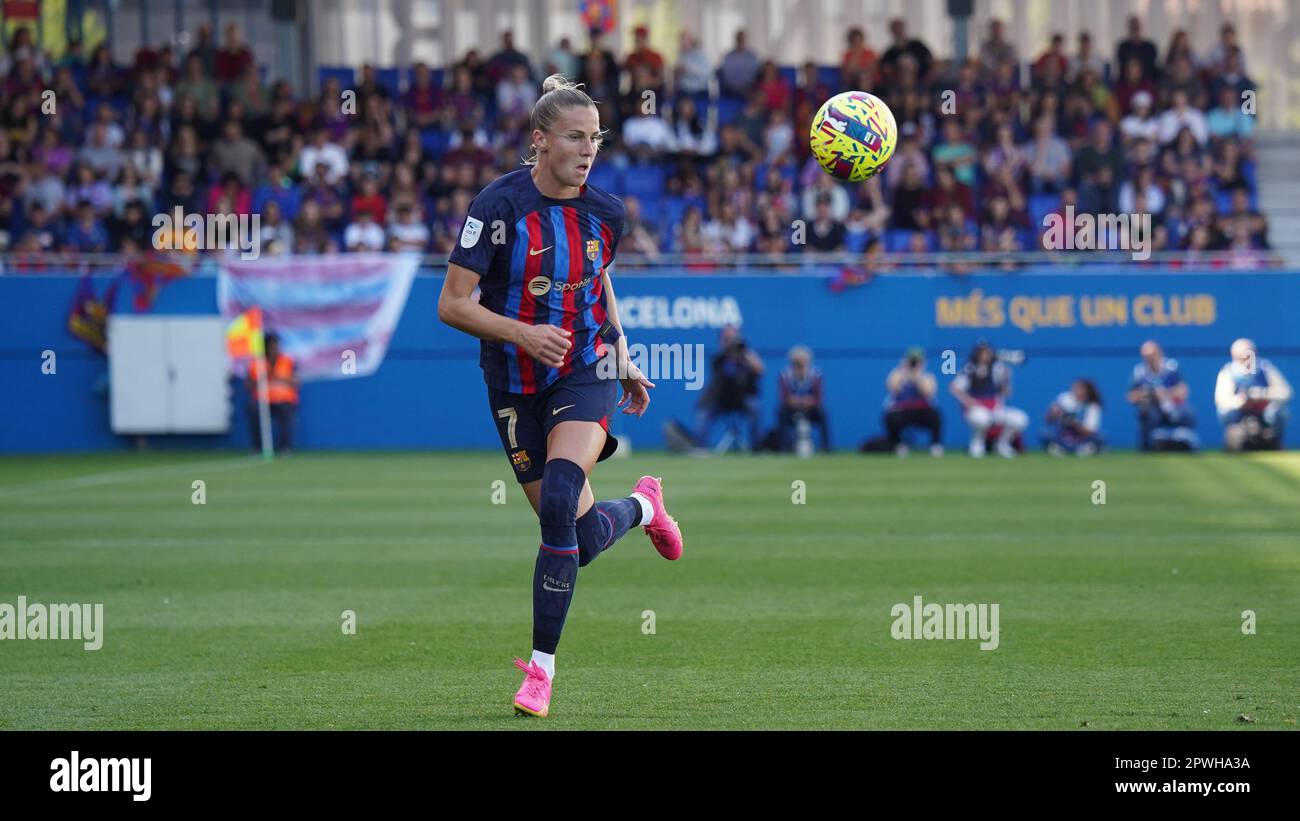 Ana-Maria Crnogorcevic of FC Barcelona during the La Liga match between ...