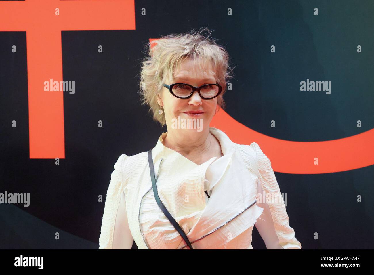 21.04.2023. Russia. Moscow. Actress Irina Rozanova on the red carpet ...