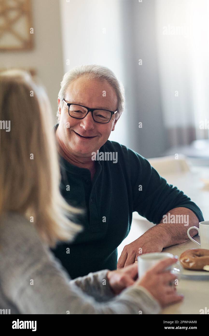 Communication is the key to make any relationship last. a senior ...