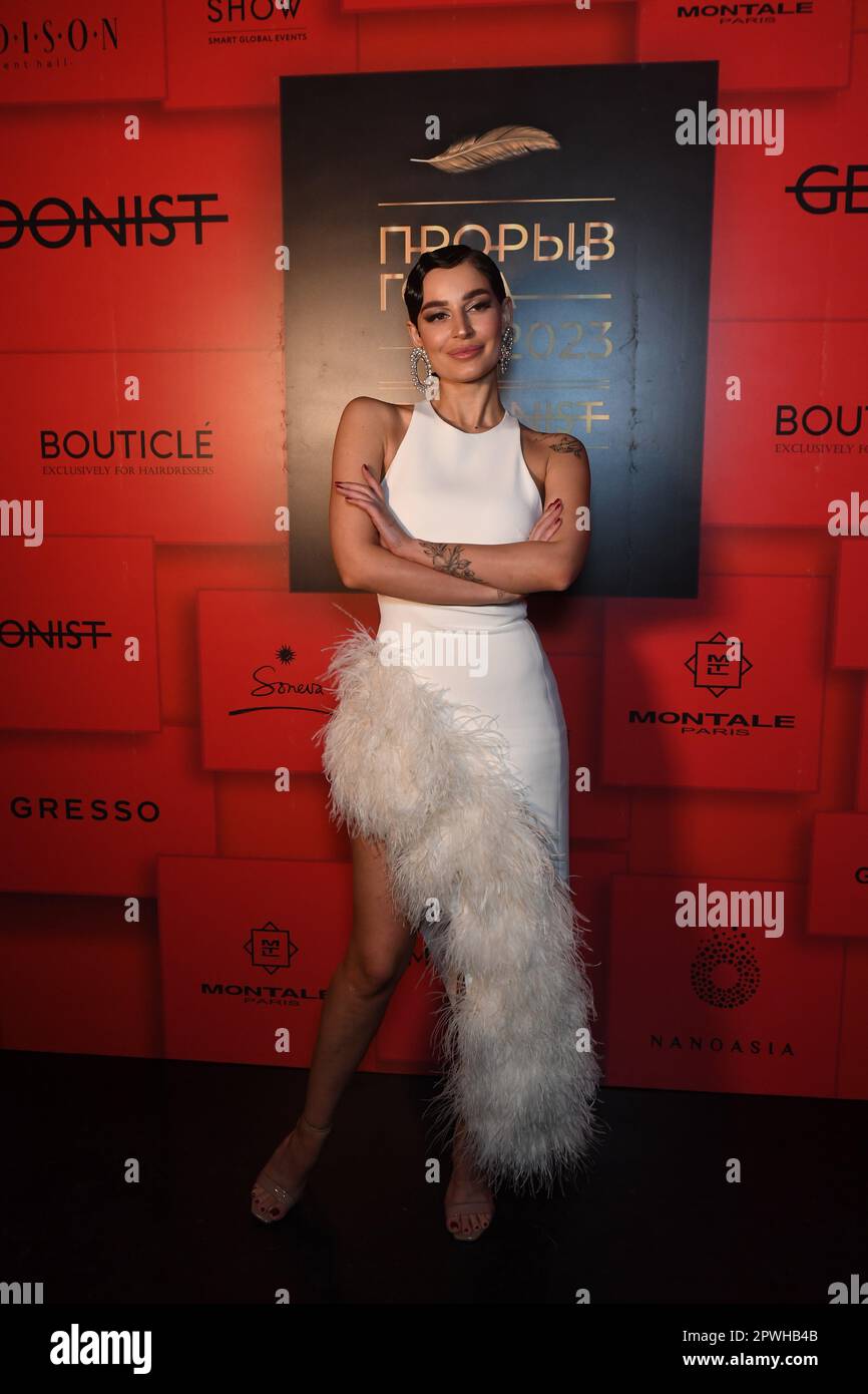 'Moscow. Artik & Asti soloist Sevil Veliyeva at the Breakthrough of the ...