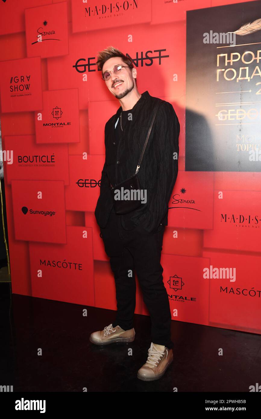 'Moscow. Singer Dima Bilan at the Breakthrough of the Year 2023 award ...