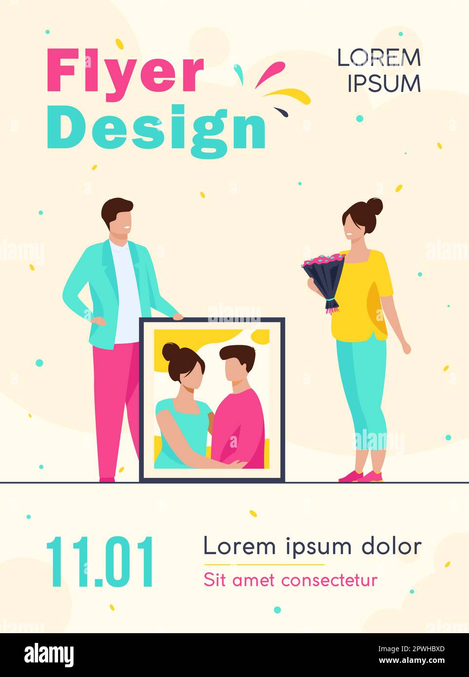 Portrait portray Stock Vector Images - Alamy