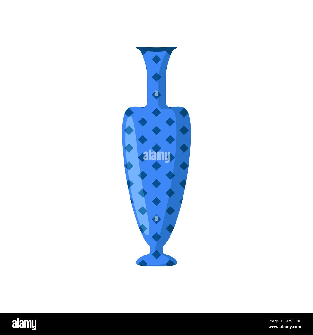 Blue vase cartoon illustration Stock Vector Image & Art - Alamy