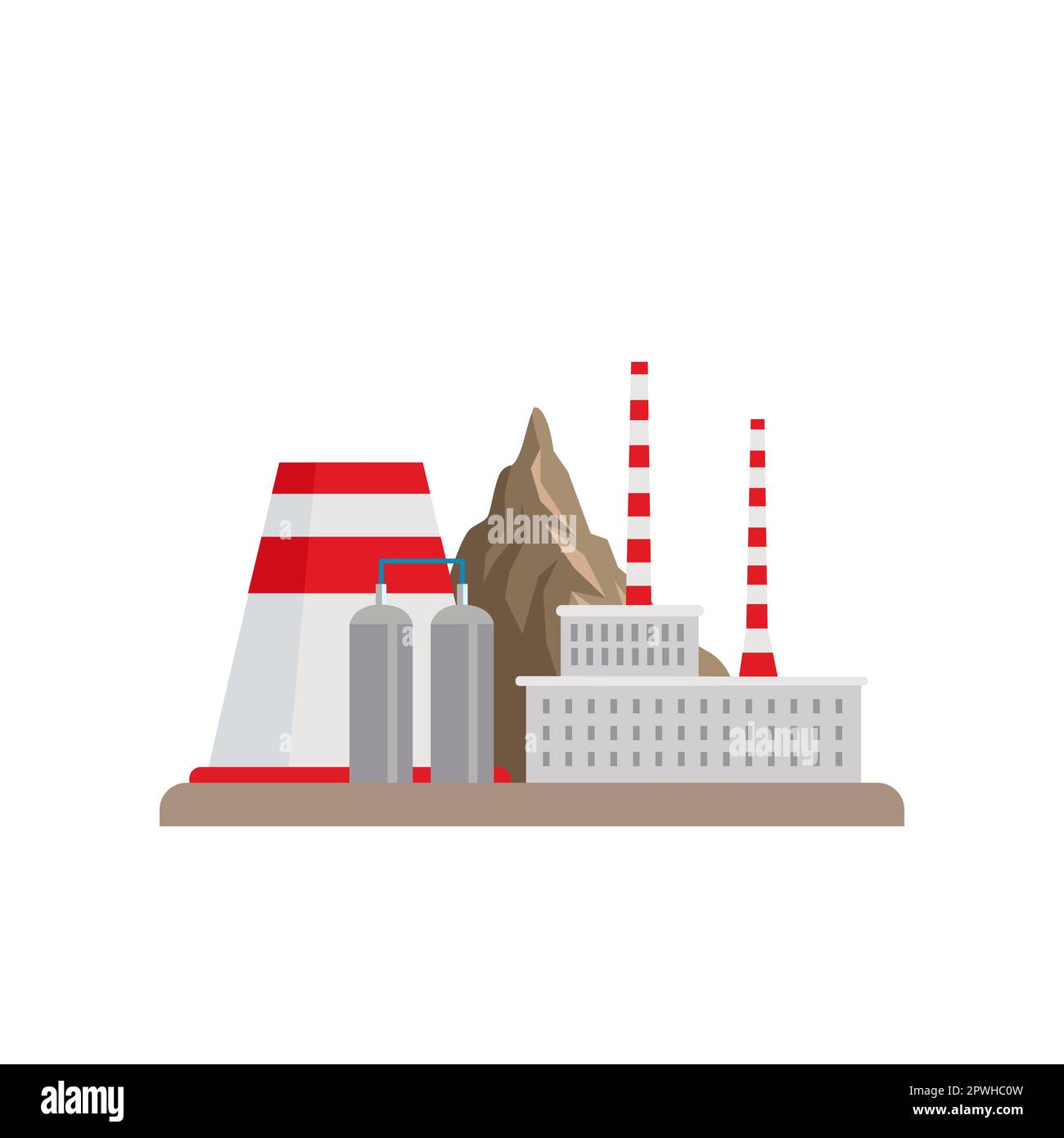 Factory building drawing hi-res stock photography and images - Alamy