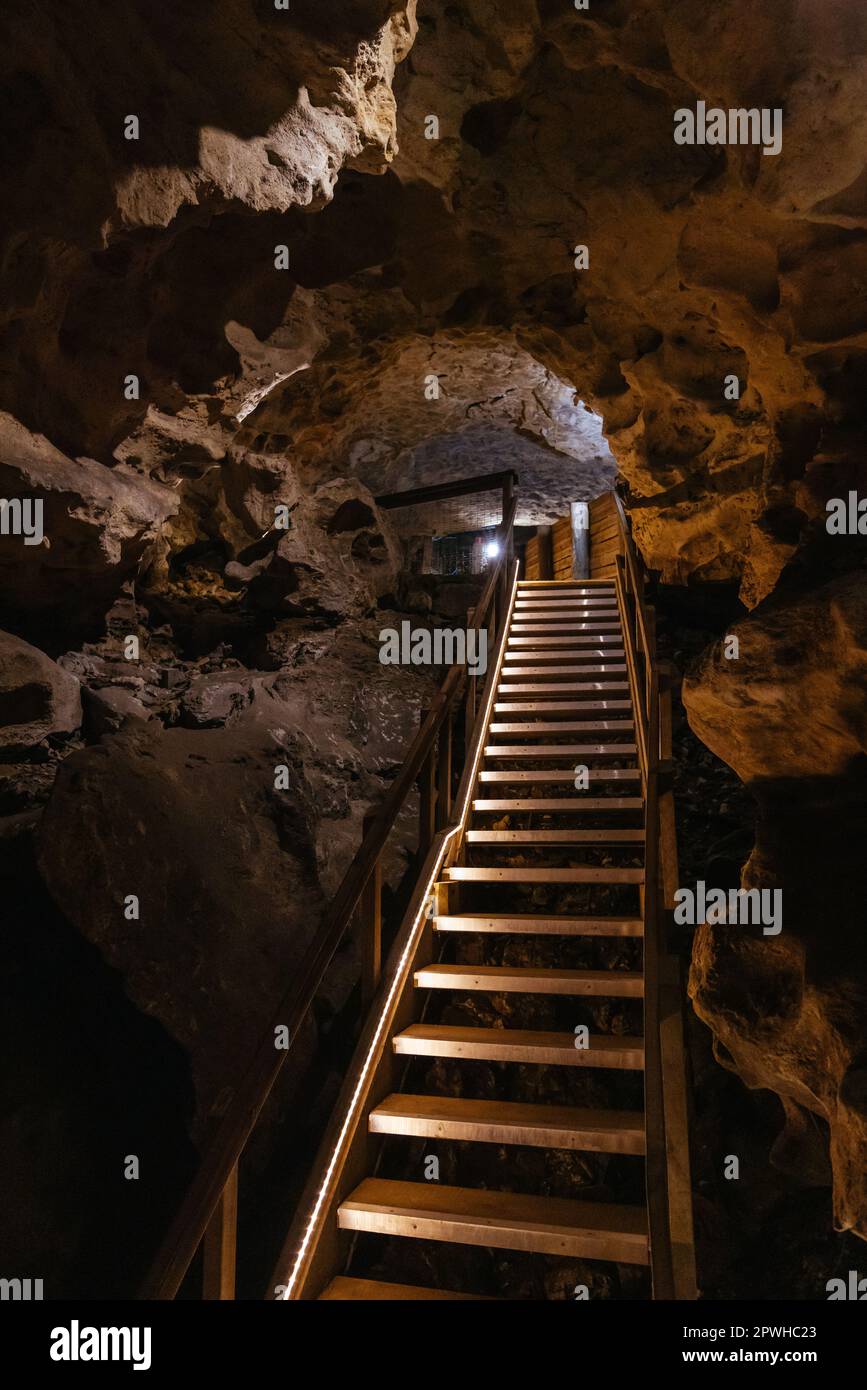 Engelbrecht Cave System in Mt Gambier Australia Stock Photo - Alamy