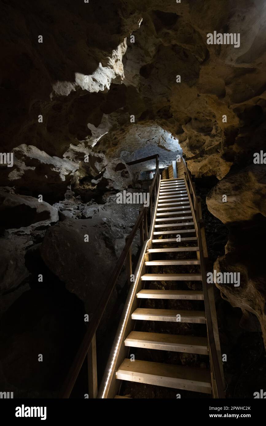 Engelbrecht Cave System in Mt Gambier Australia Stock Photo - Alamy