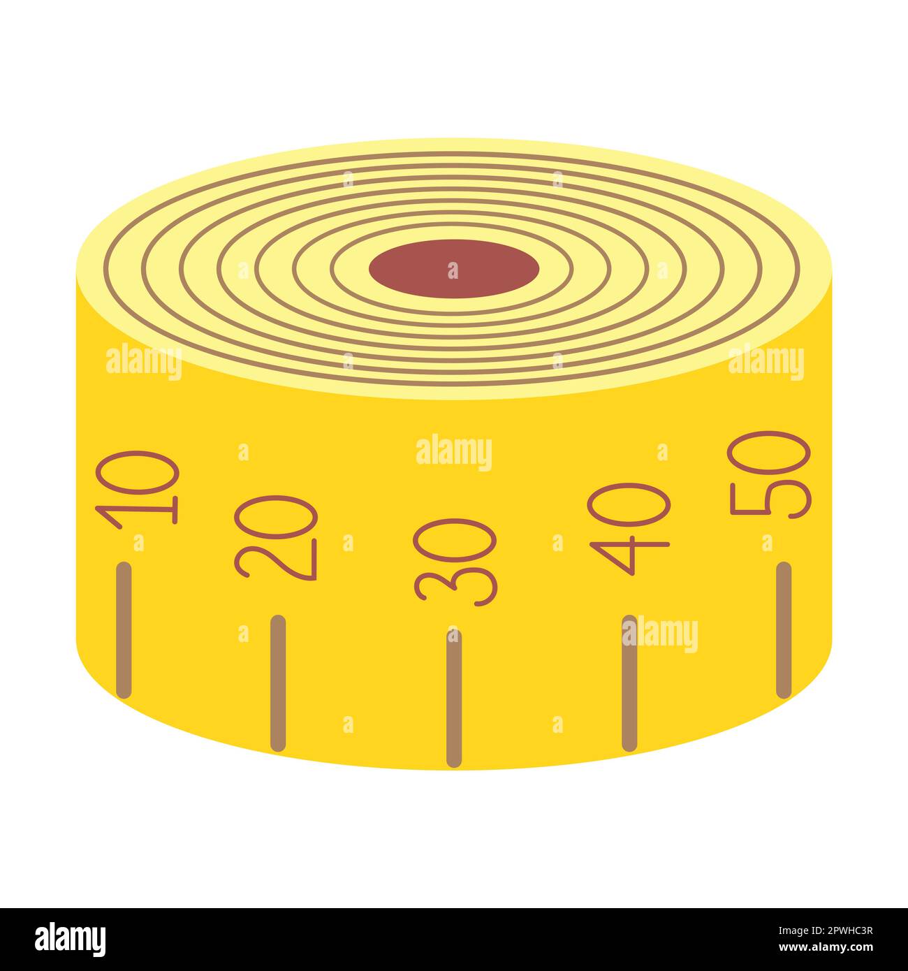 Mannequin with measuring tape Cut Out Stock Images & Pictures - Alamy