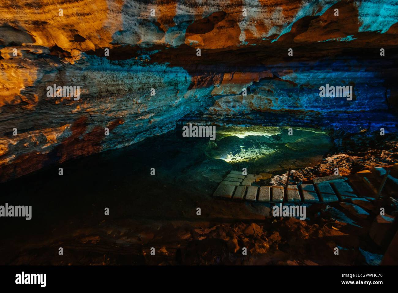 Engelbrecht Cave System in Mt Gambier Australia Stock Photo - Alamy