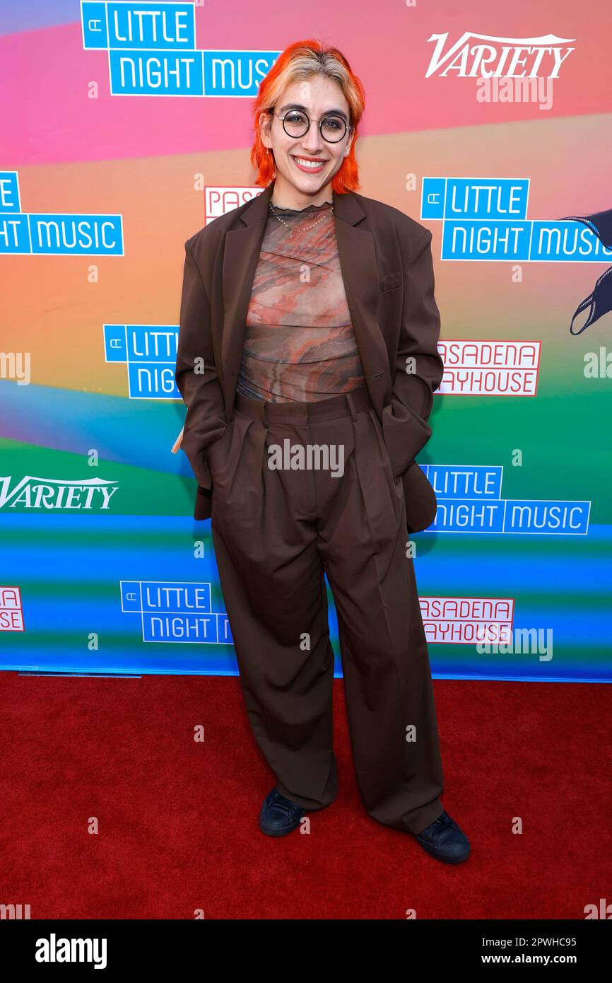 Pasadena, Ca. 30th Apr, 2023. Mason Alexander Park at the Pasadena PlayhouseÕs Sondheim ...