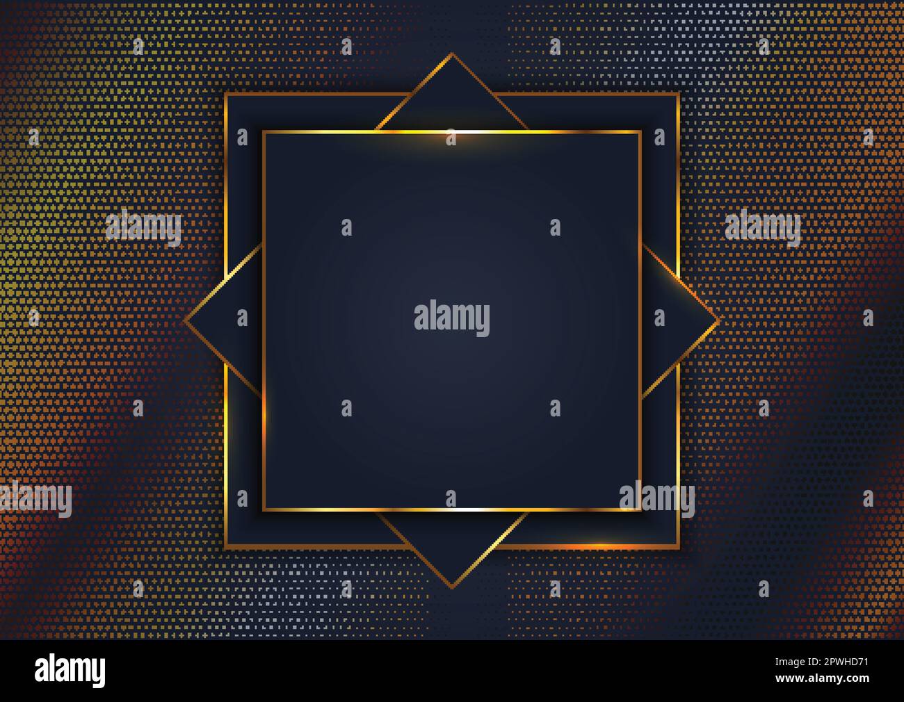 Elegant background with a gold frame Stock Vector Image & Art - Alamy