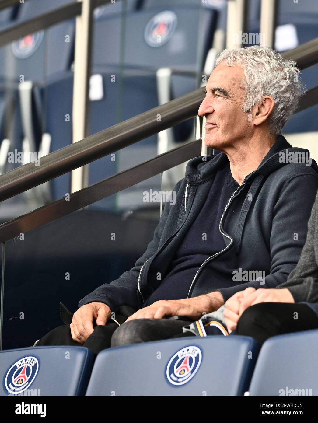PARIS, FRANCE - APRIL 30: Raymond Domenech attend the Ligue 1 match ...
