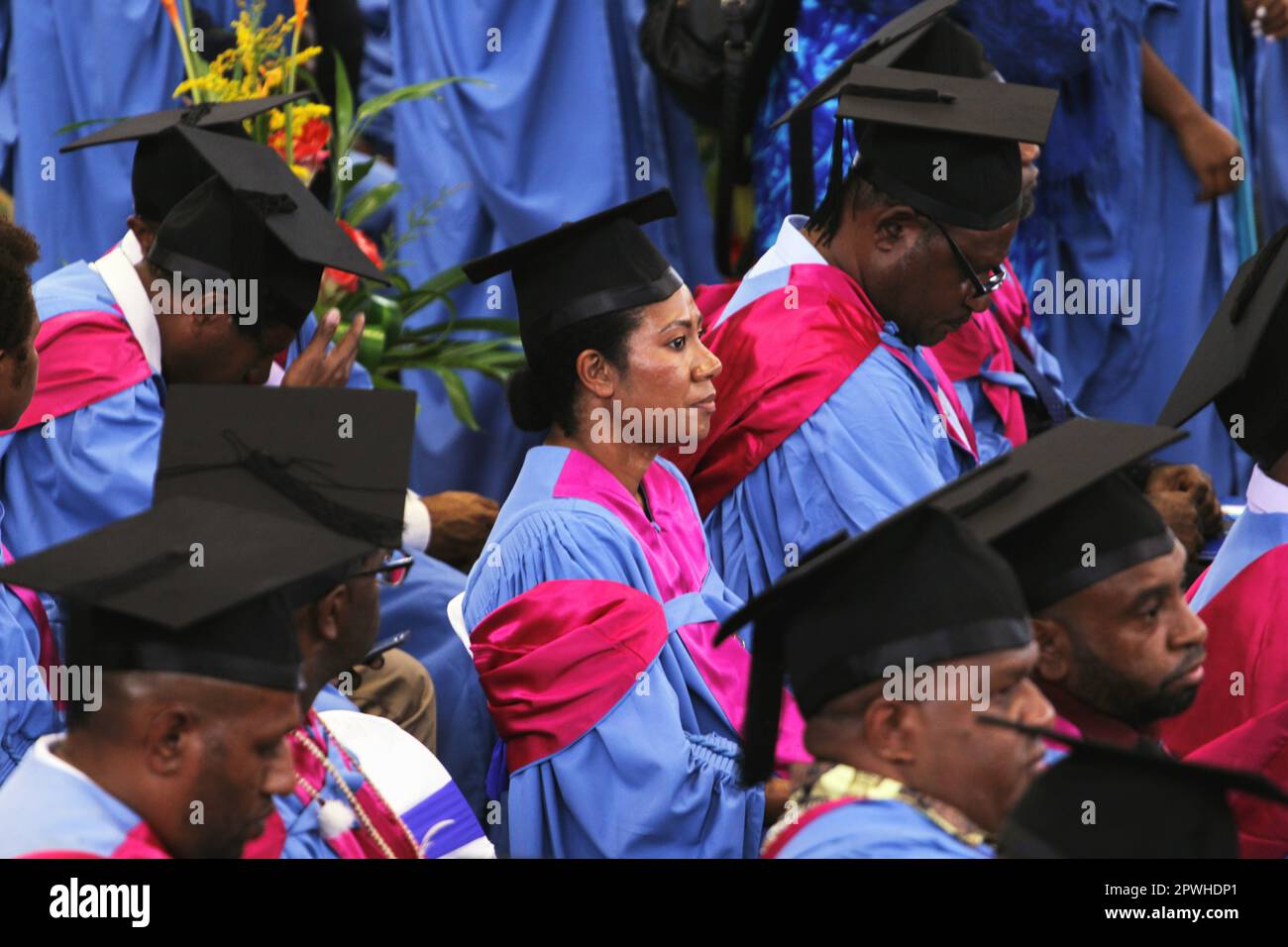 Postgraduate students from the University of Papua New Guinea's (UPNG ...