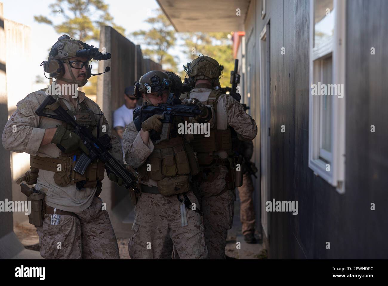 U.S. Marines with the 26th Marine Expeditionary Unit's (MEU) Maritime ...