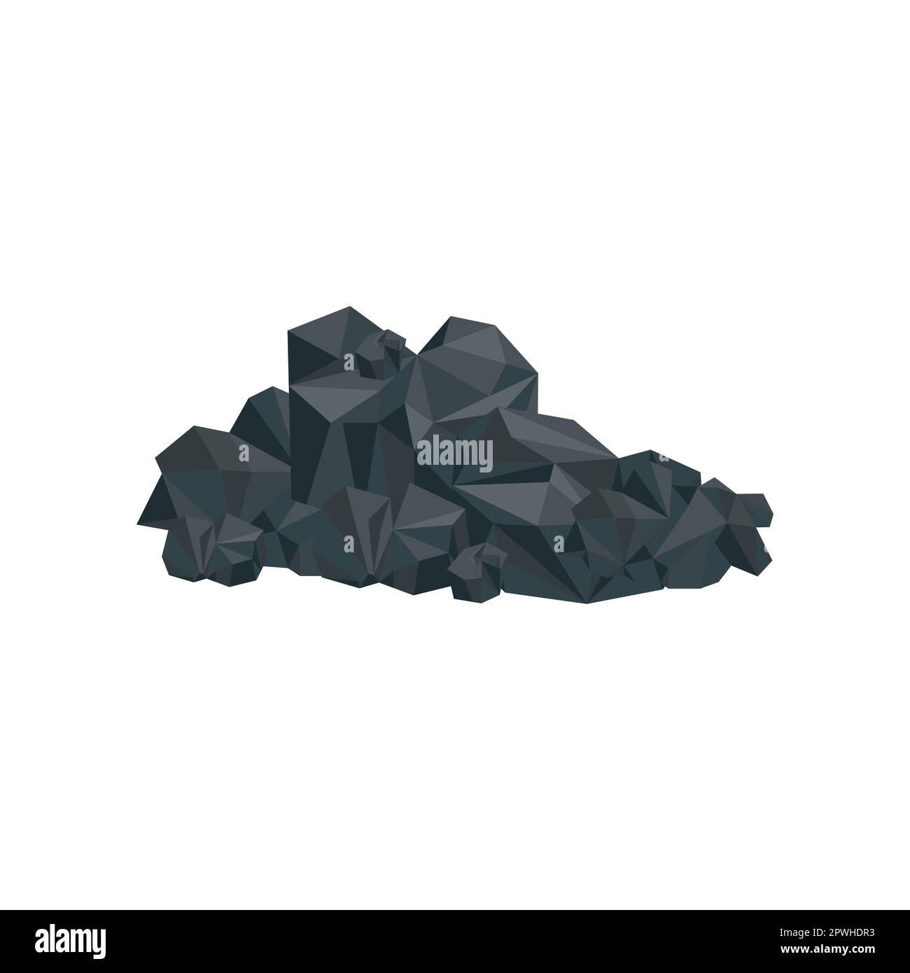 Cartoon coal ore black Stock Vector Images - Alamy