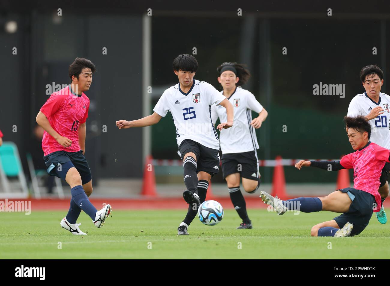 Chiba, Japan. 30th Apr, 2023. Kohei Mochizuki (JPN) Football/Soccer : Japan U-17 training match ...