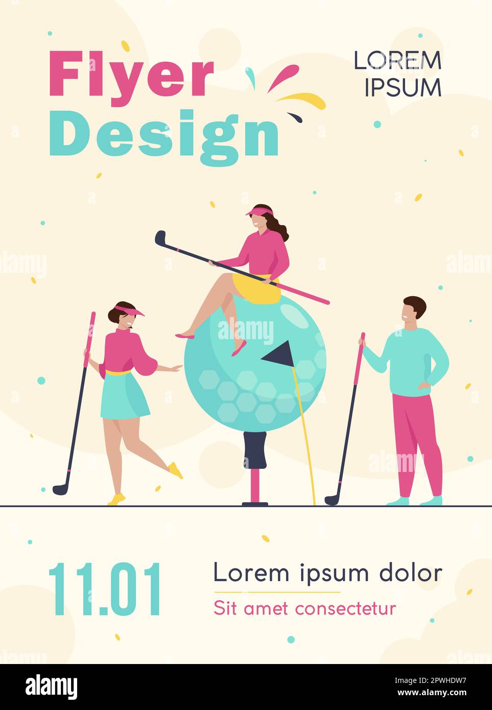 Woman standing playing game on Stock Vector Images - Alamy