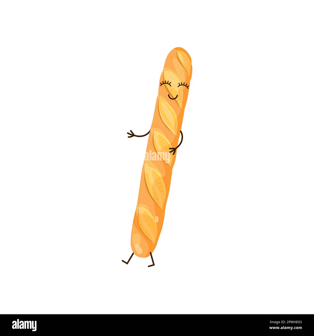 French Baguette Cartoon