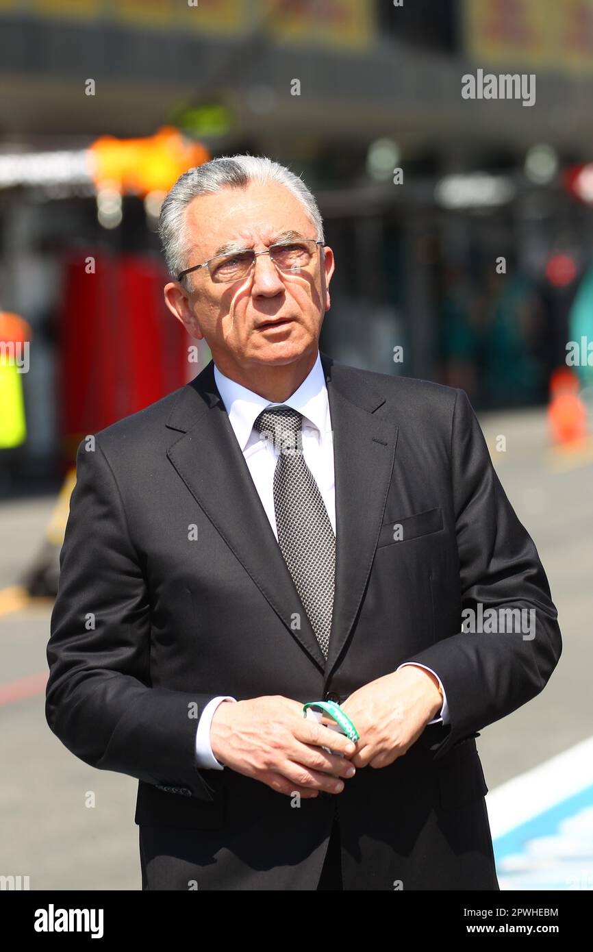 Baku, Azerbaijan. 30th Apr, 2023. BAKU, AZERBAIJAN, 30. April 2023; the ...