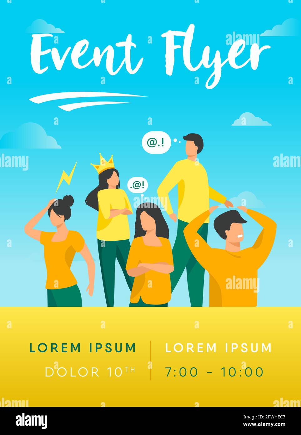 Group of people with problem behavior Stock Vector Image & Art - Alamy