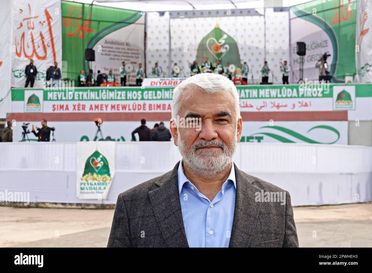 Zekeriya Yapicioglu, the Leader of the Islamic Kurdish party Free Cause ...