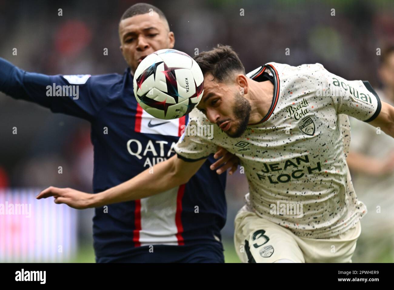 PARIS, FRANCE - APRIL 30: Montassar Talbi during the Ligue 1 match ...