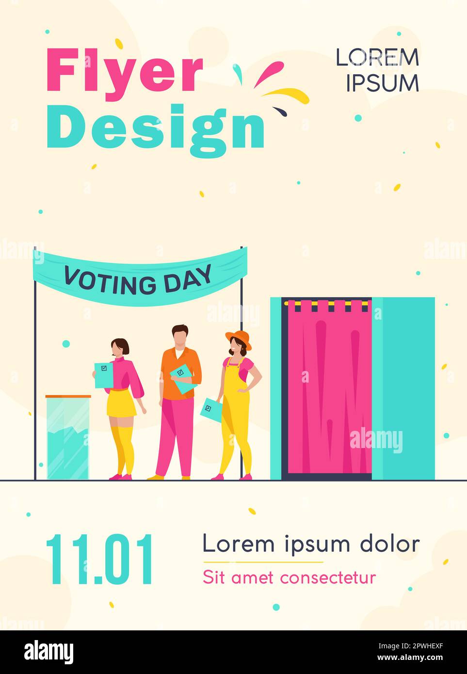 Ballot boxes Stock Vector Images - Alamy