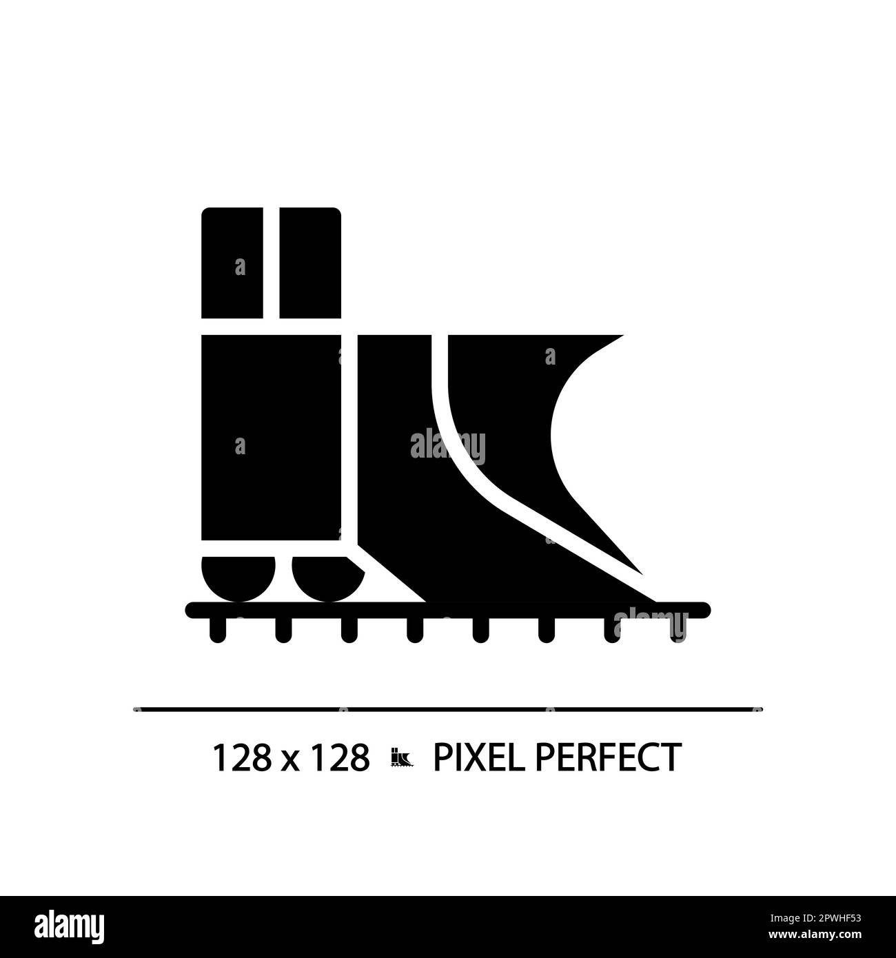 Railroad snowplow Stock Vector Images - Alamy