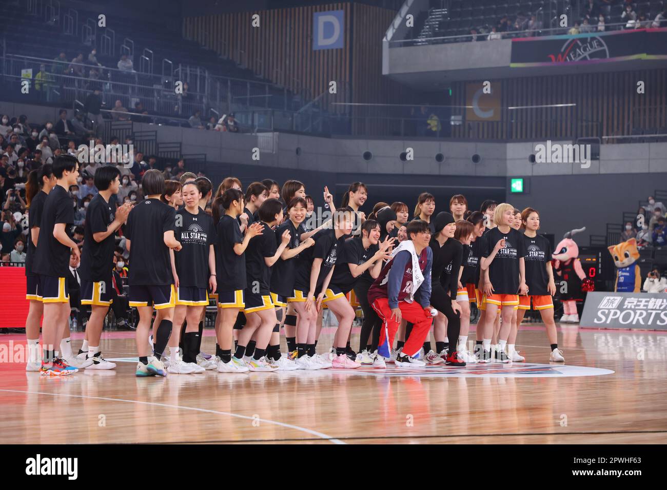 Tokyo, Japan. 30th Apr, 2023. General view Basketball : W League All Star Game 2023 match ...
